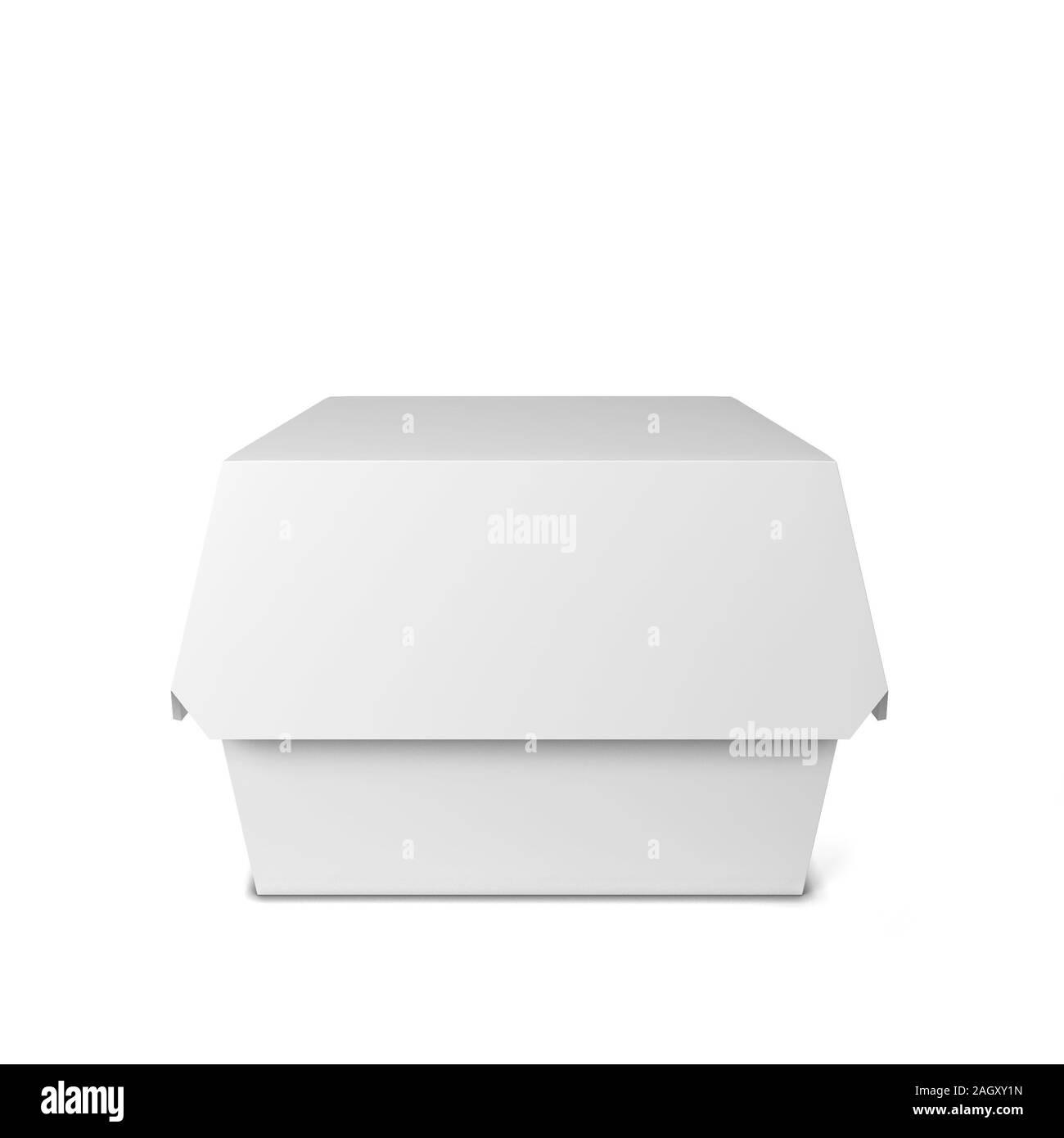 Burger box mockup Black and White Stock Photos & Images - Alamy