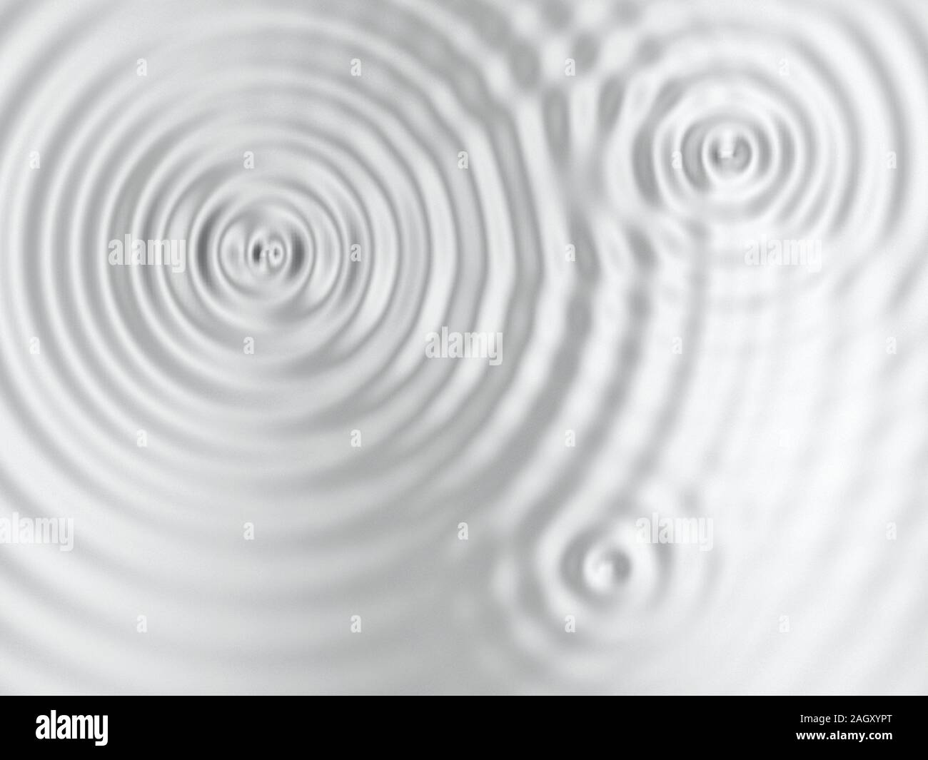 Silver rippled surface. 3d background Stock Photo - Alamy