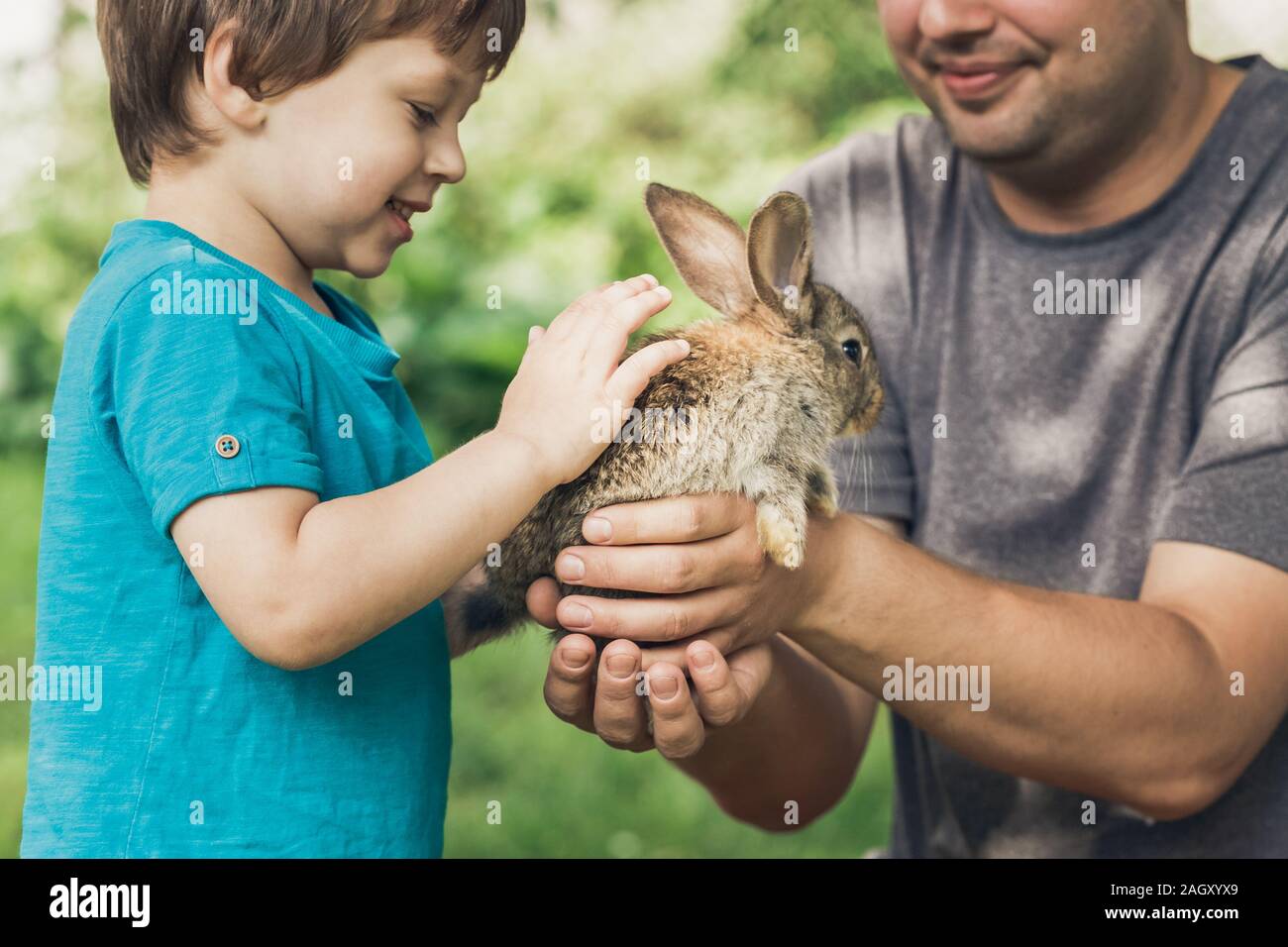 Easter Rabbit Boy High Resolution Stock Photography and Images - Alamy