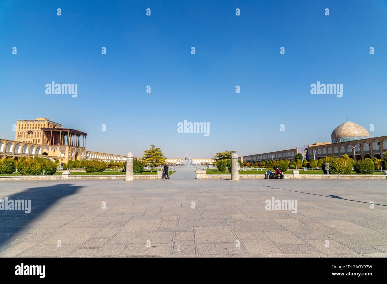 Isfahan city and its square and around Stock Photo - Alamy