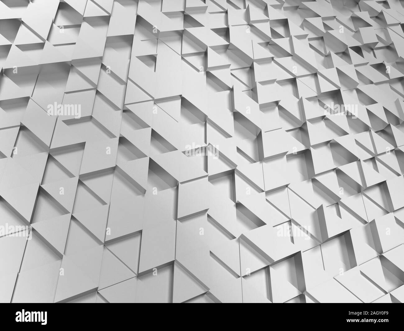 Abstract triangle pattern. 3d background Stock Photo - Alamy