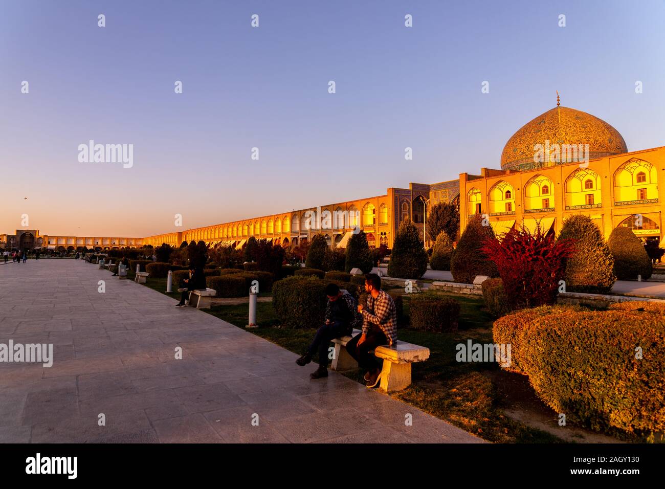 Isfahan city and its square and around Stock Photo - Alamy