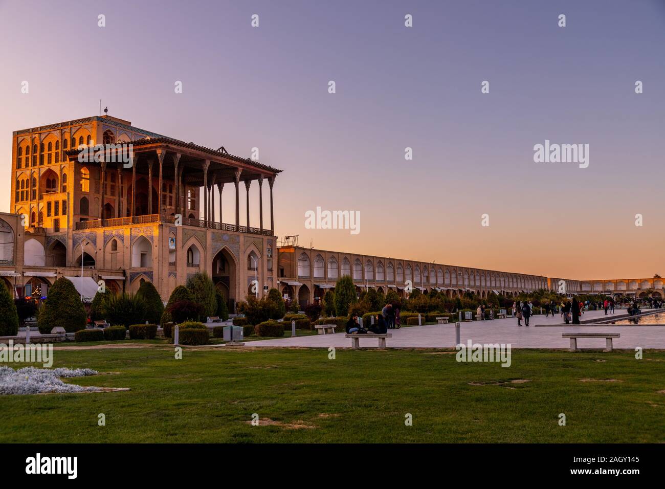 Isfahan city and its square and around Stock Photo - Alamy