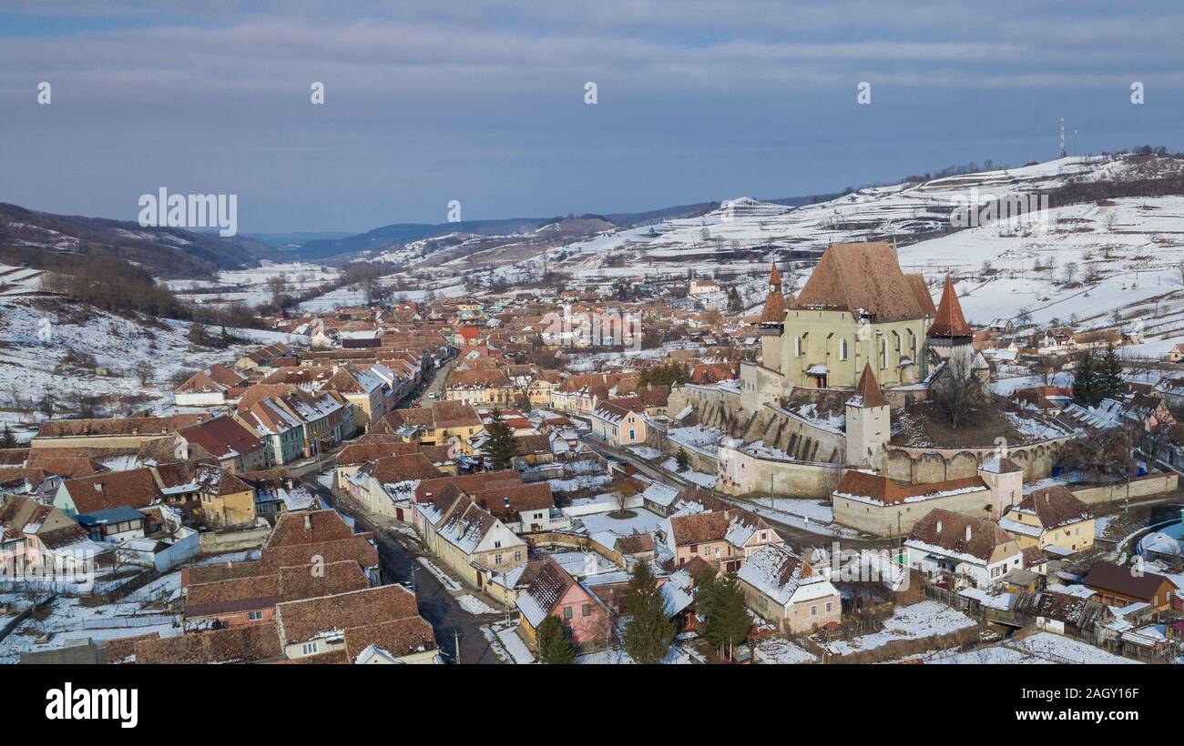 Village and citadel of biertan hi-res stock photography and images - Alamy