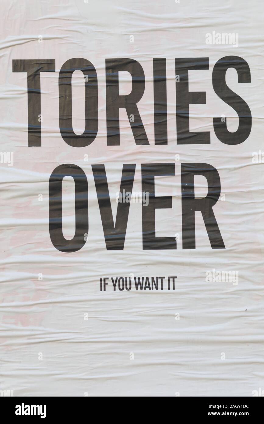 Tories poster hi-res stock photography and images - Alamy