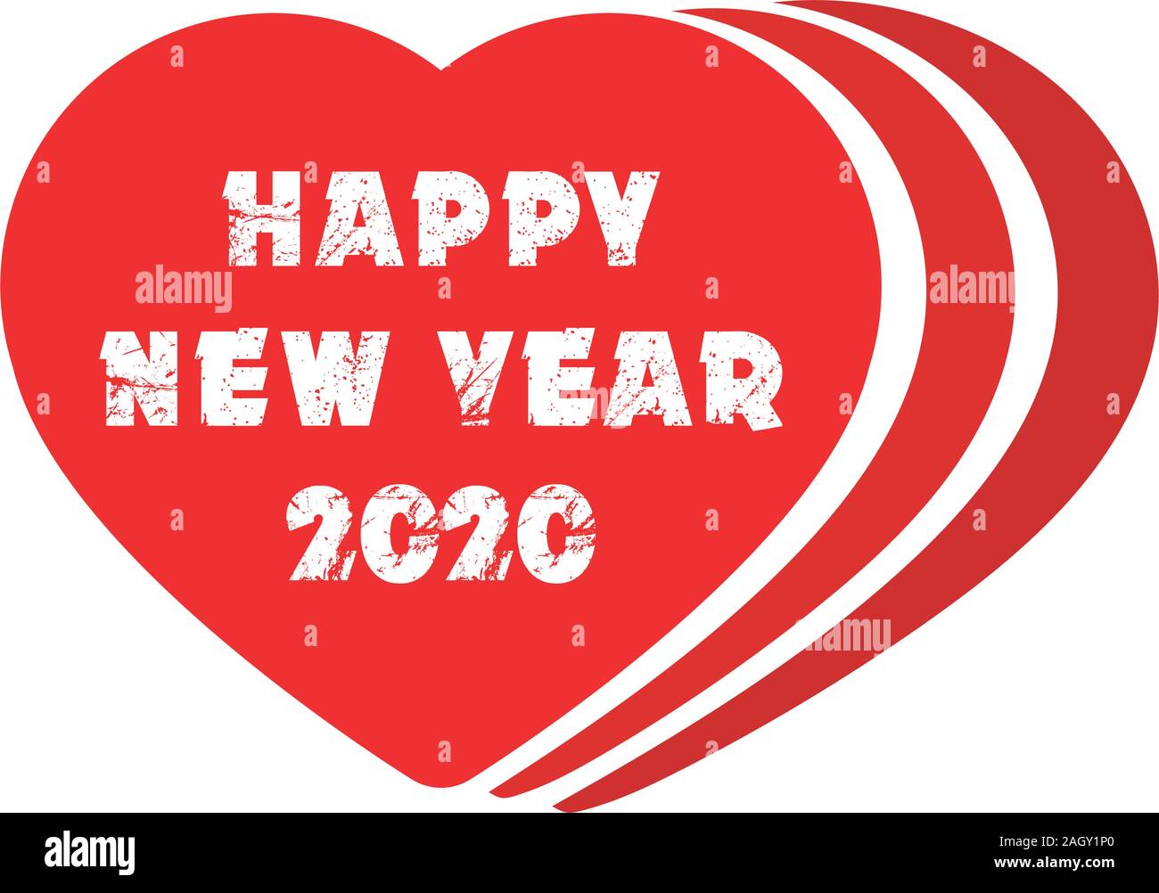 Happy New Year Icon Stock Vector Image & Art - Alamy