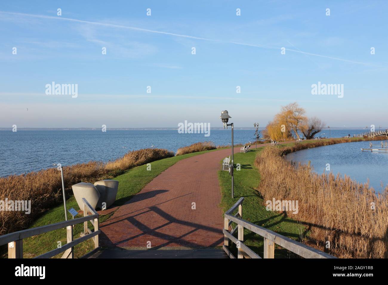Promenade at the steinhuder meer hi-res stock photography and images ...