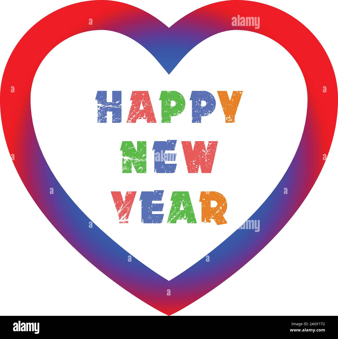 Happy New Year Icon Stock Vector Image & Art - Alamy