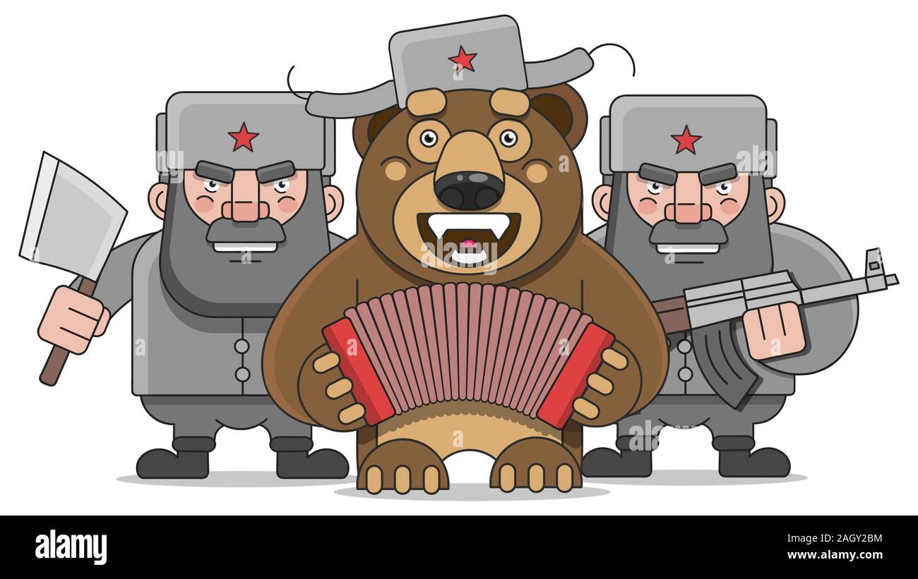 Russian Man Illustration Suitable For Greeting Card, Poster Or T-shirt ...