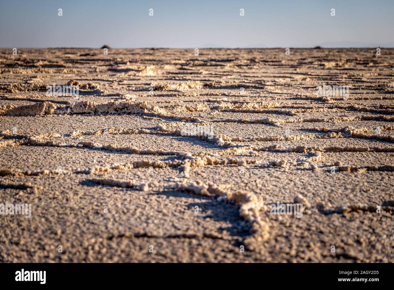 Salt lake in Iran Stock Photo - Alamy
