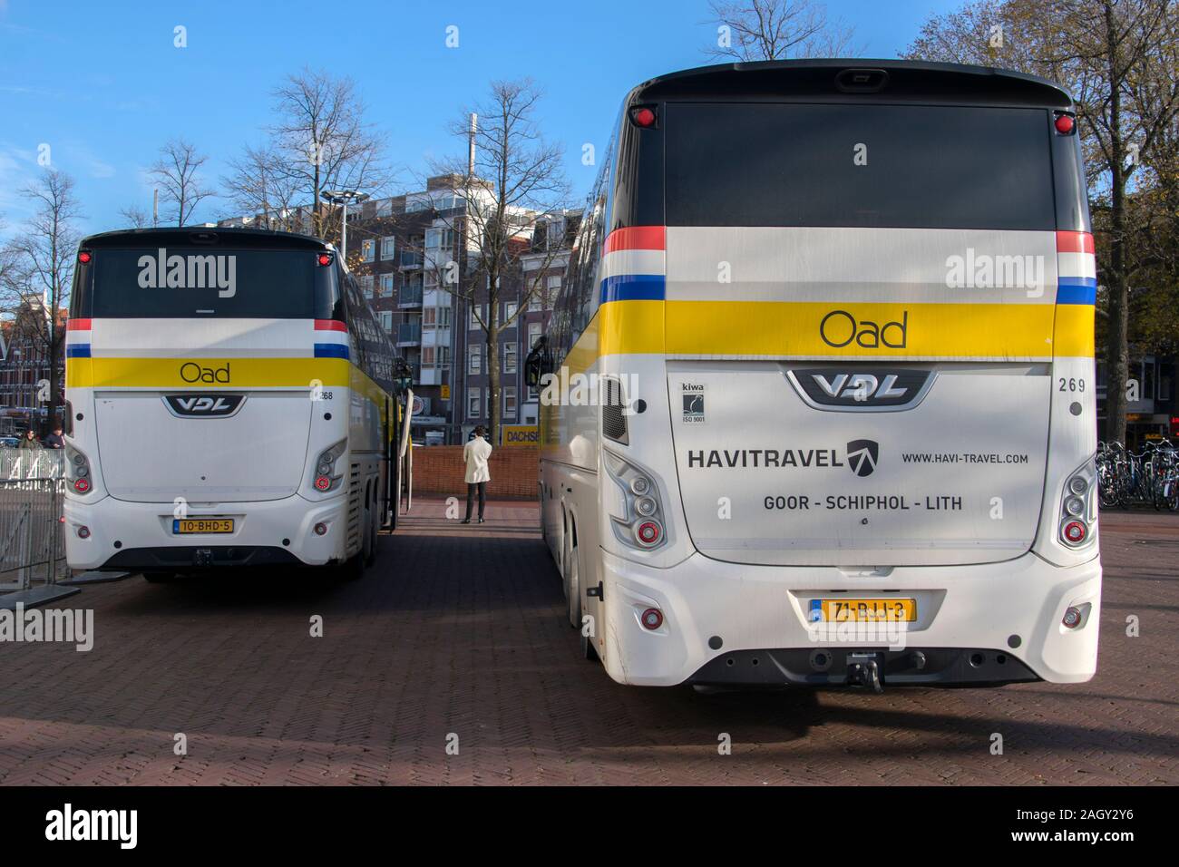 OAD Busses At Amsterdam The Netherlands 2019 Stock Photo - Alamy