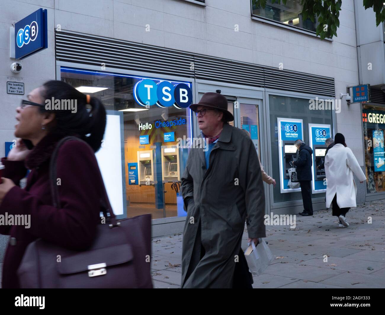 TSB bank branch City of Londoin Stock Photo - Alamy