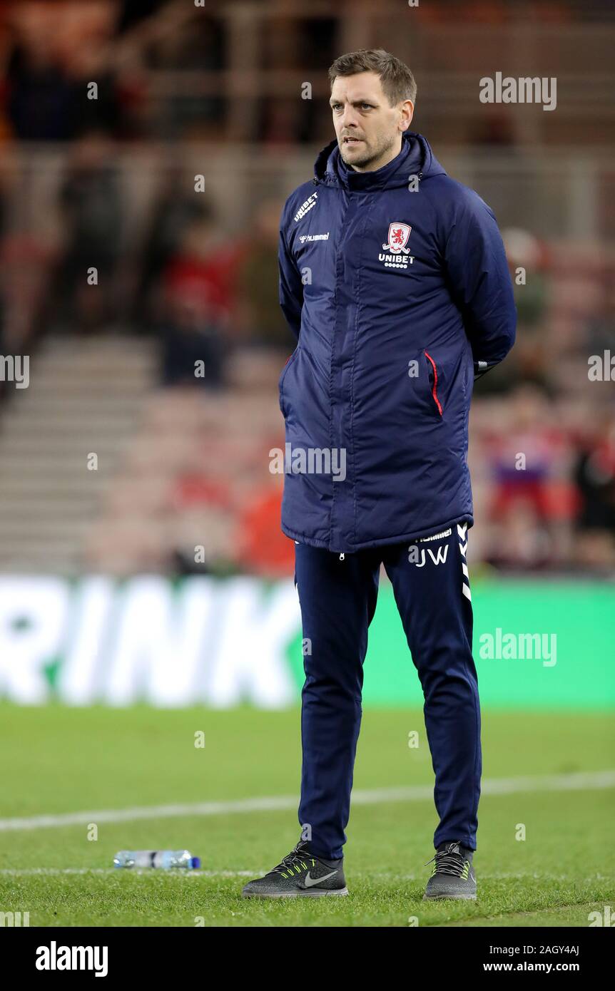 Middlesbrough manager jonathan woodgate hi-res stock photography and ...