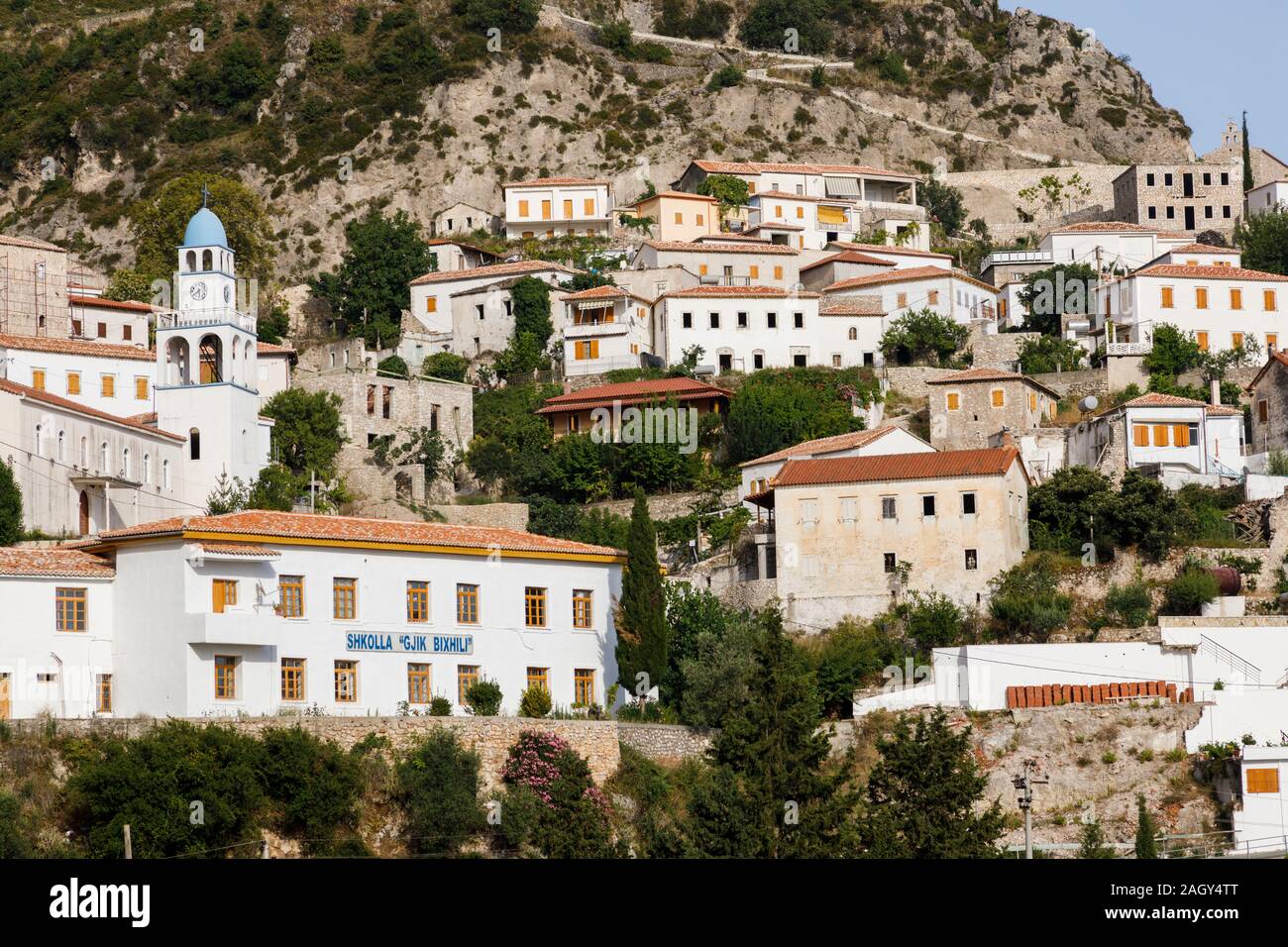 Dhermi village hi-res stock photography and images - Alamy