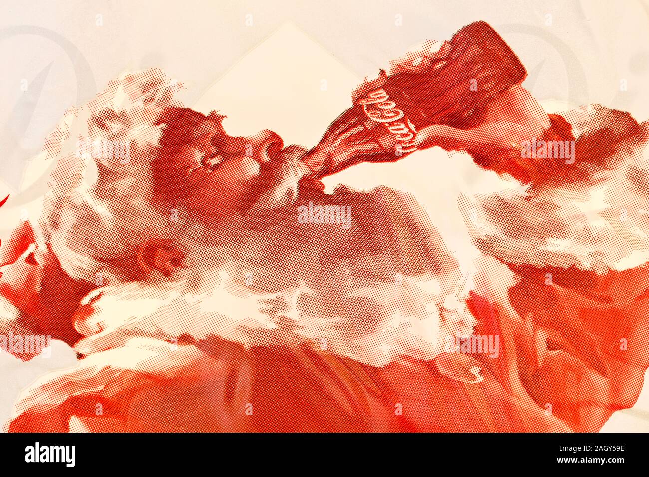 Coca Cola Santa Father Christmas High Resolution Stock Photography and ...
