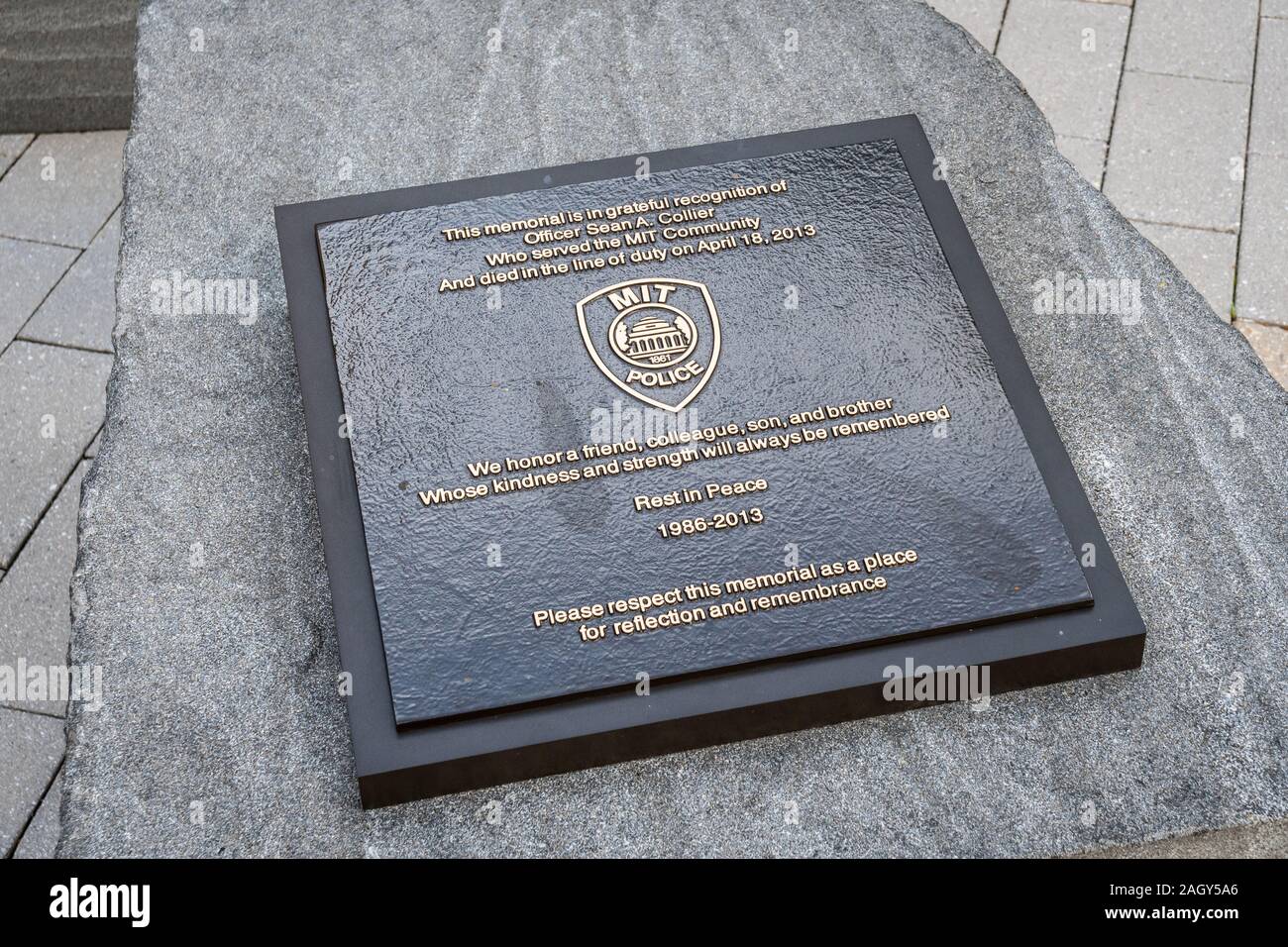 Sean collier memorial hi-res stock photography and images - Alamy