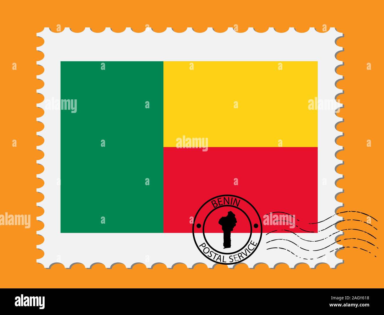 Benin stamp hi-res stock photography and images - Alamy