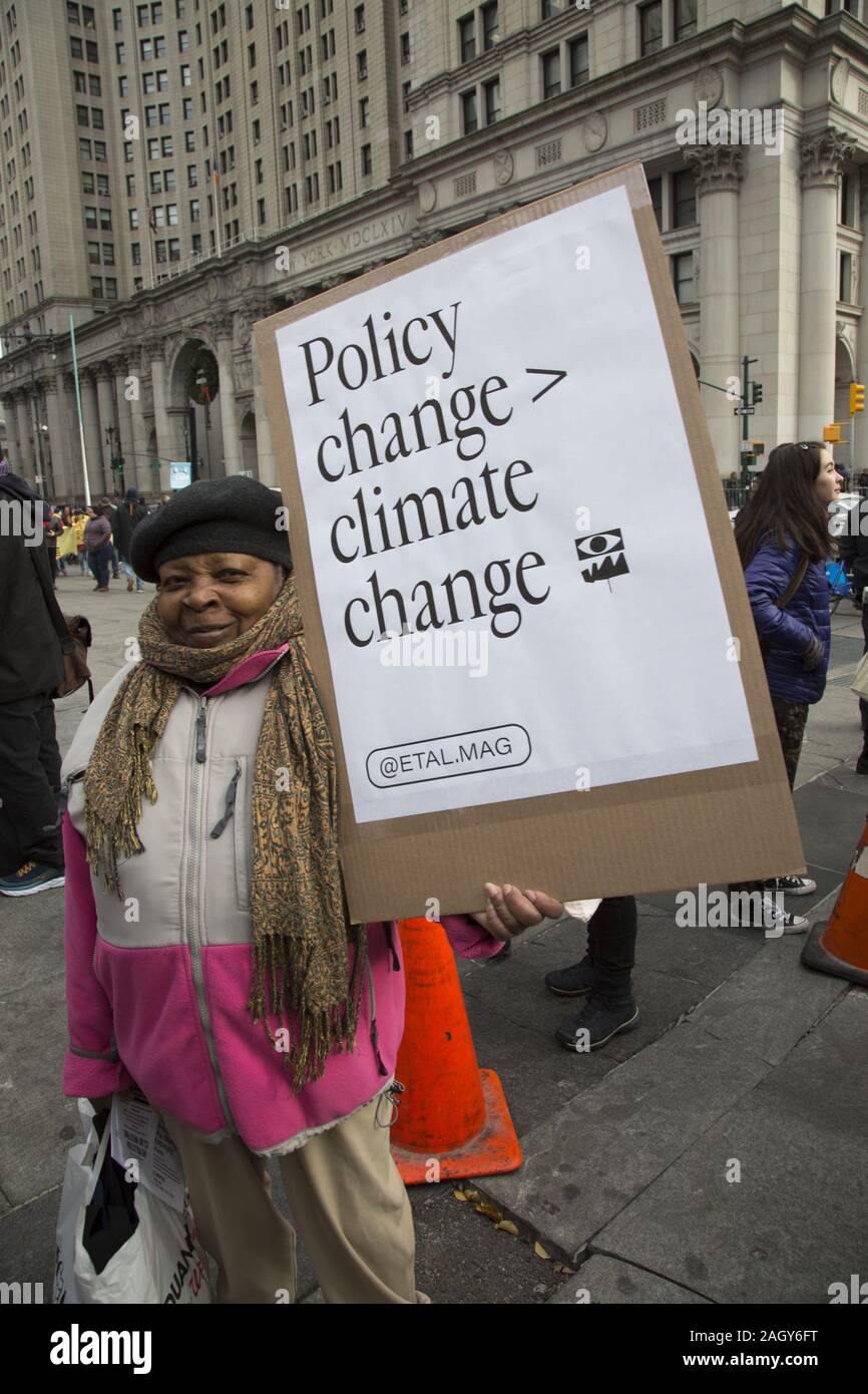 School students and others gather in New York City as part of the ...