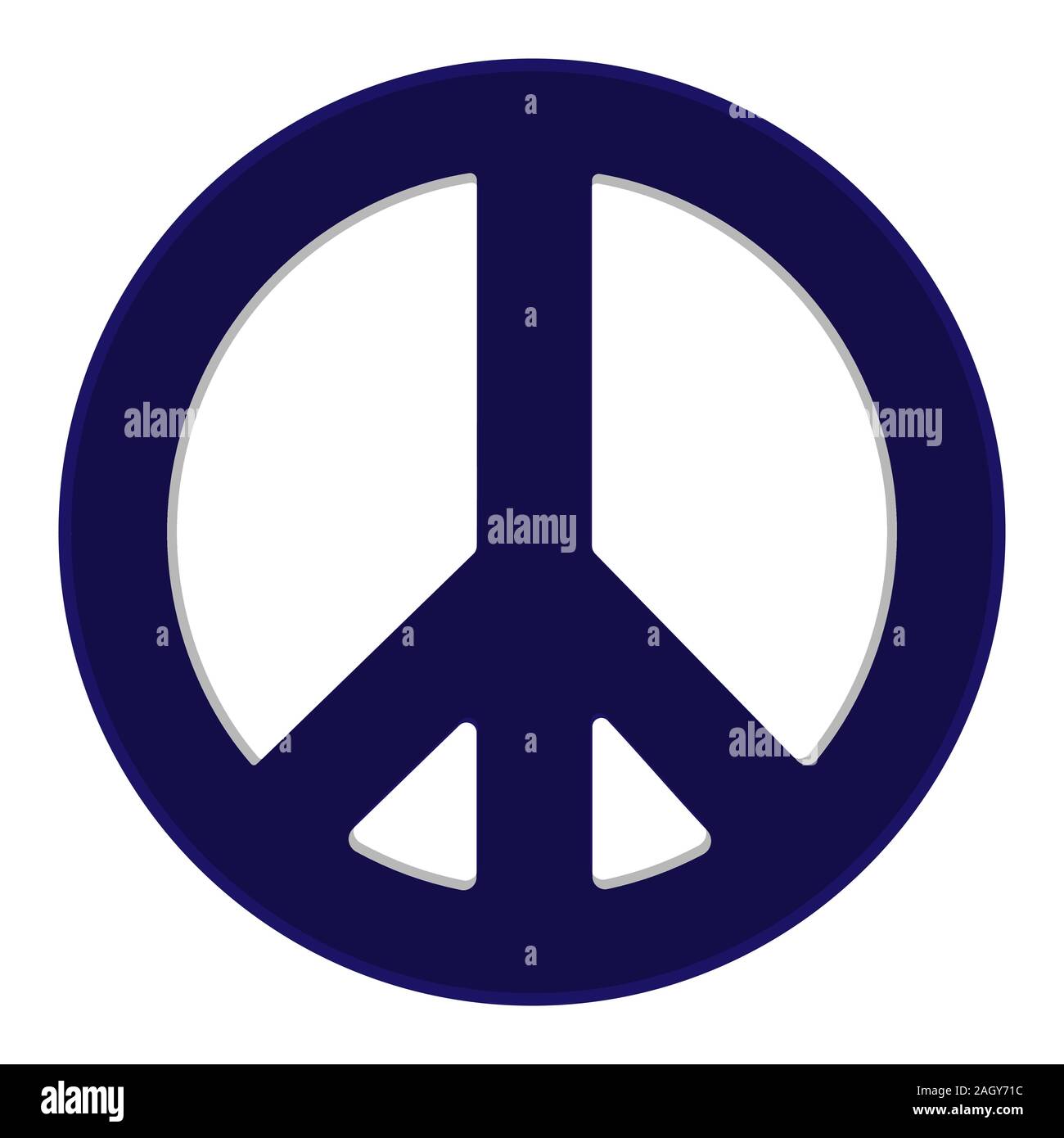 Peace Symbol Vector illustration Eps 10 Stock Vector Image & Art - Alamy