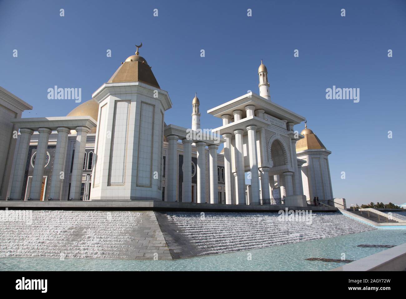 Türkmenbaşy Ruhy Mosque inTurkmenia Ashgabat Stock Photo - Alamy