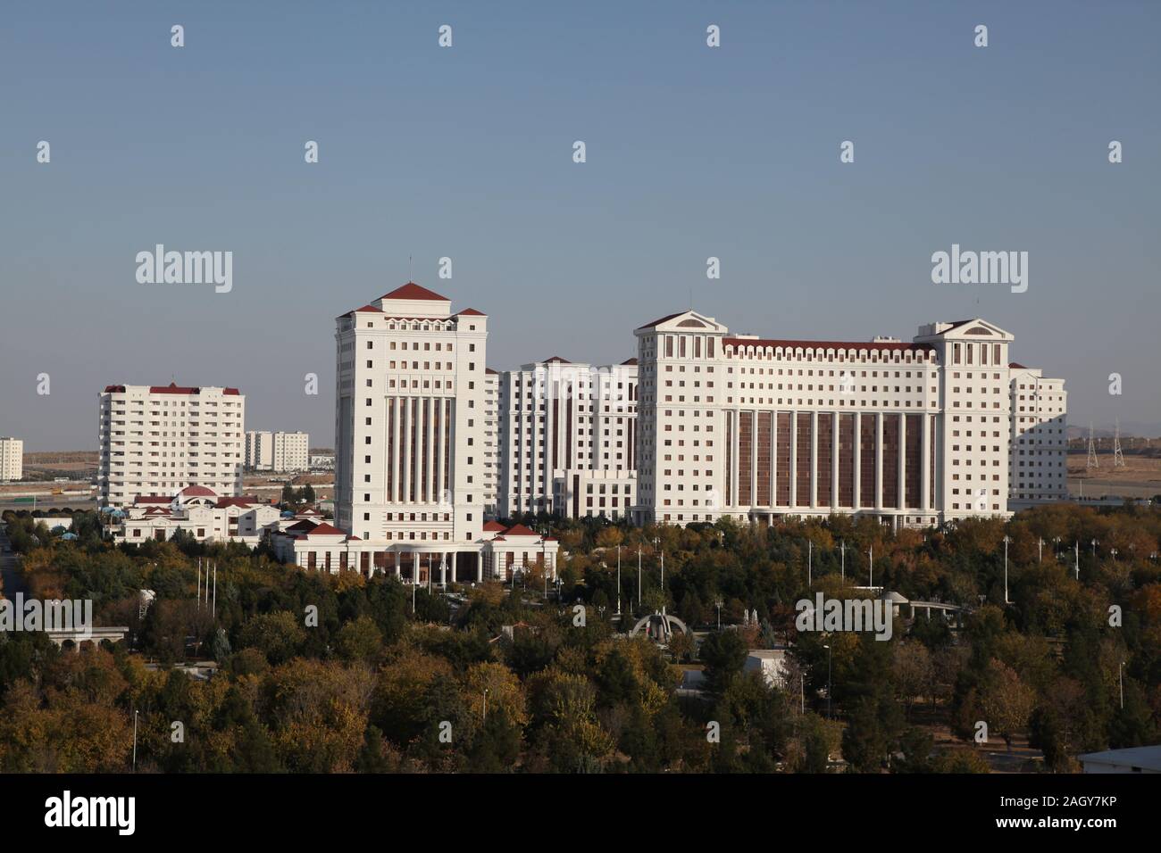 Turkmenia Ashgabat. City view Stock Photo - Alamy