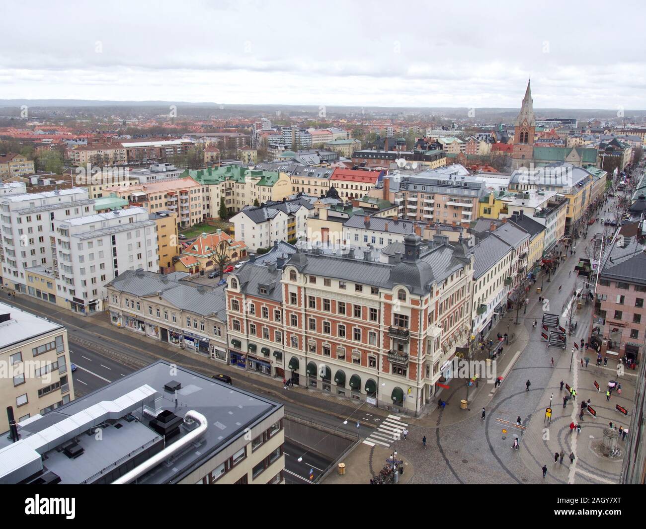 Aerial view örebro hi-res stock photography and images - Alamy