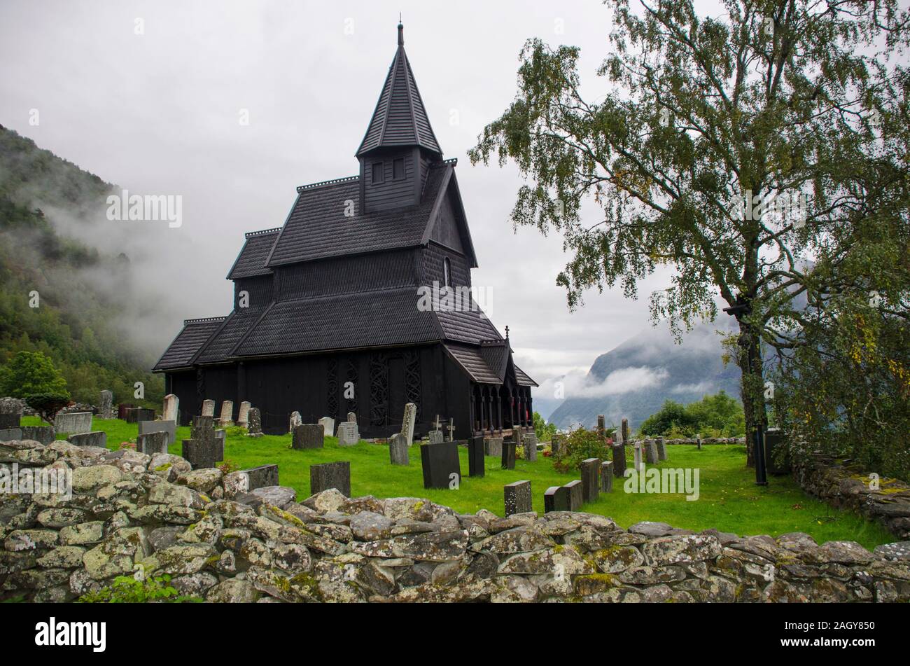 Urnes Stave Church is a 12th-century stave church at Urnes, along the ...