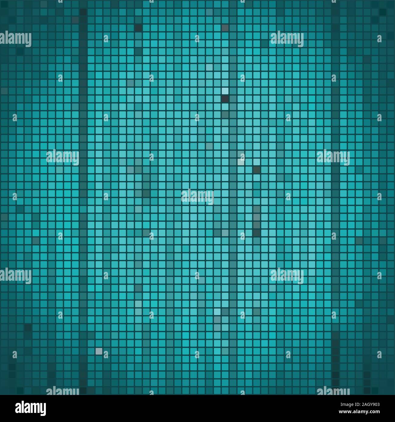 turquoise blue mosaic pattern tiles abstract background vector Stock ...