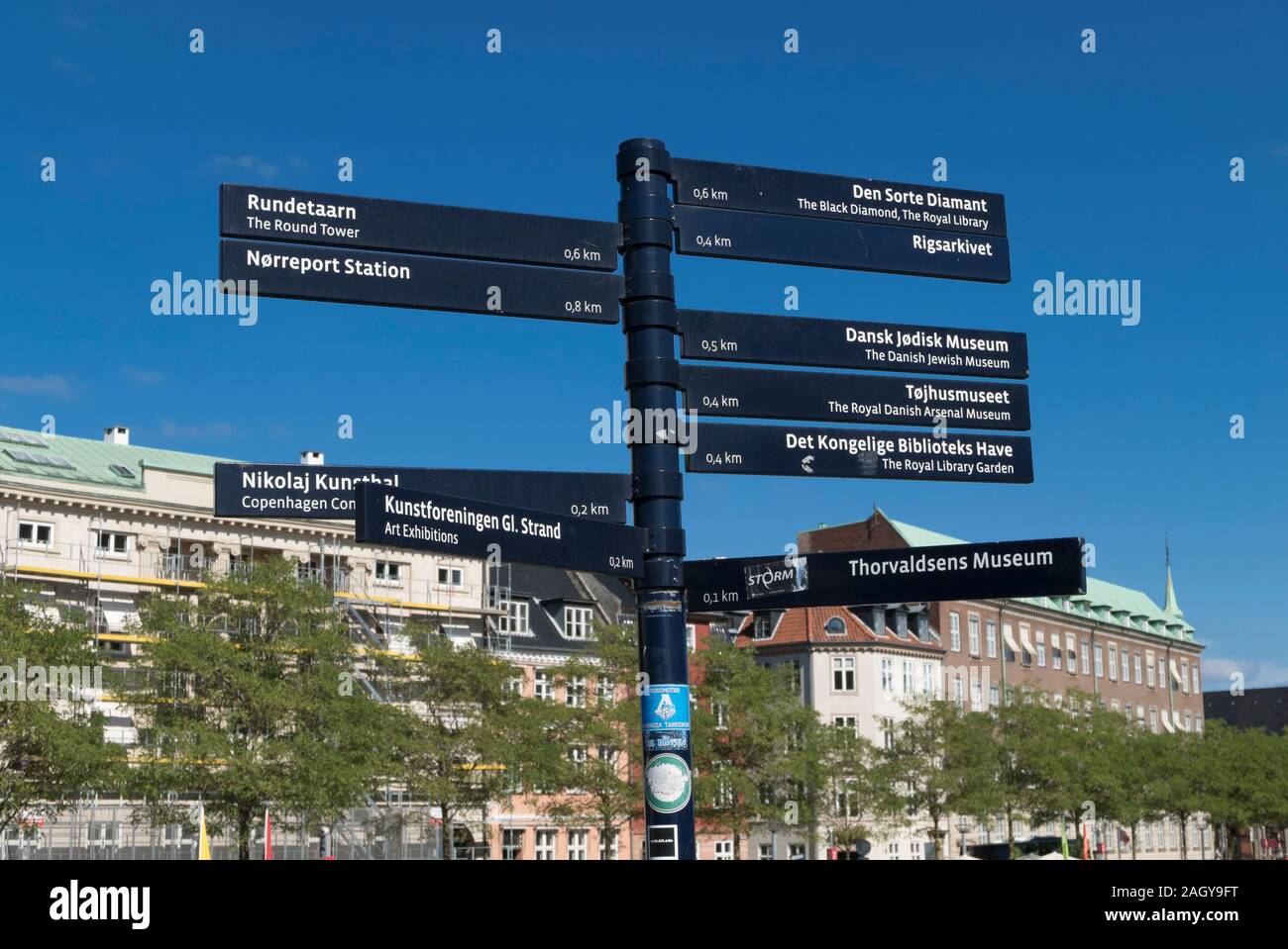 Danish tourists signs hi-res stock photography and images - Alamy