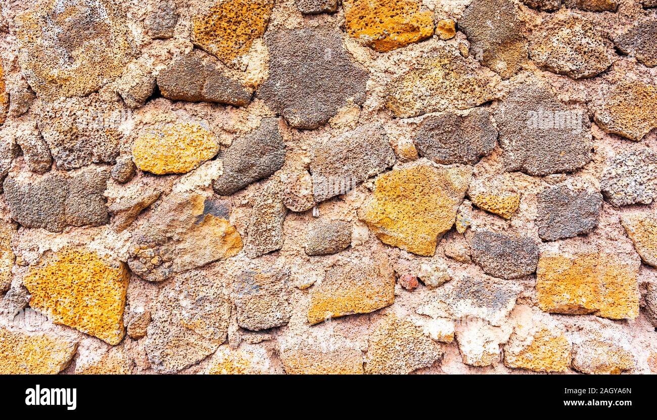 Stone wall texture, Santa Cruz Island-Port Ayora, Galapagos Island ...