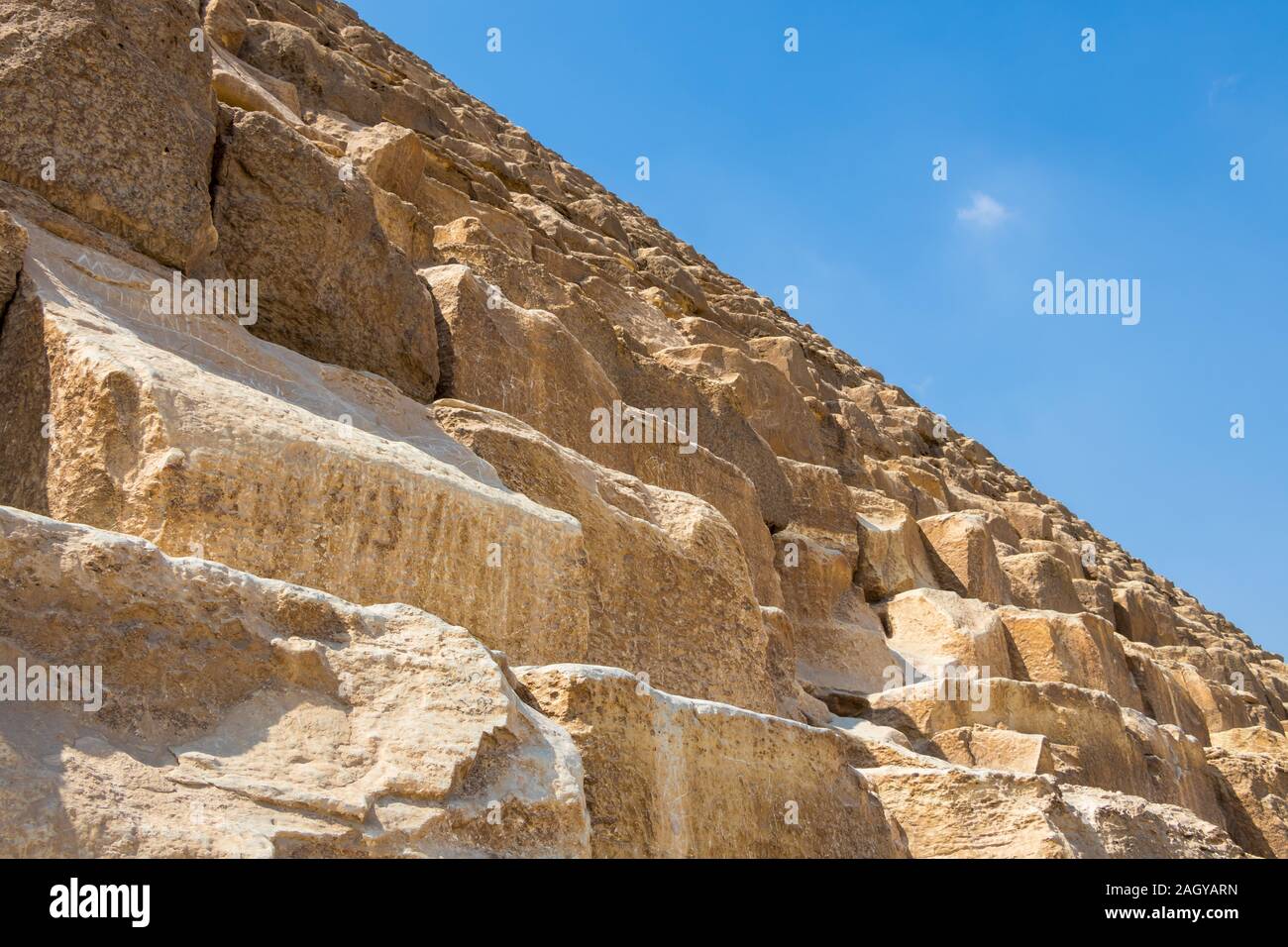 Close Up Great Pyramid Giza High Resolution Stock Photography and Images - Alamy