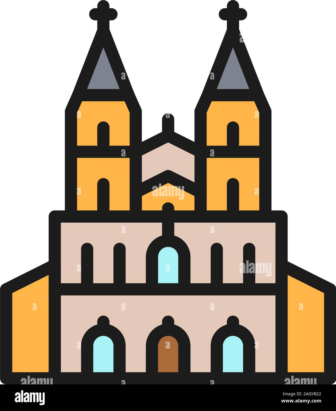 Germany cologne line travel Stock Vector Images - Alamy