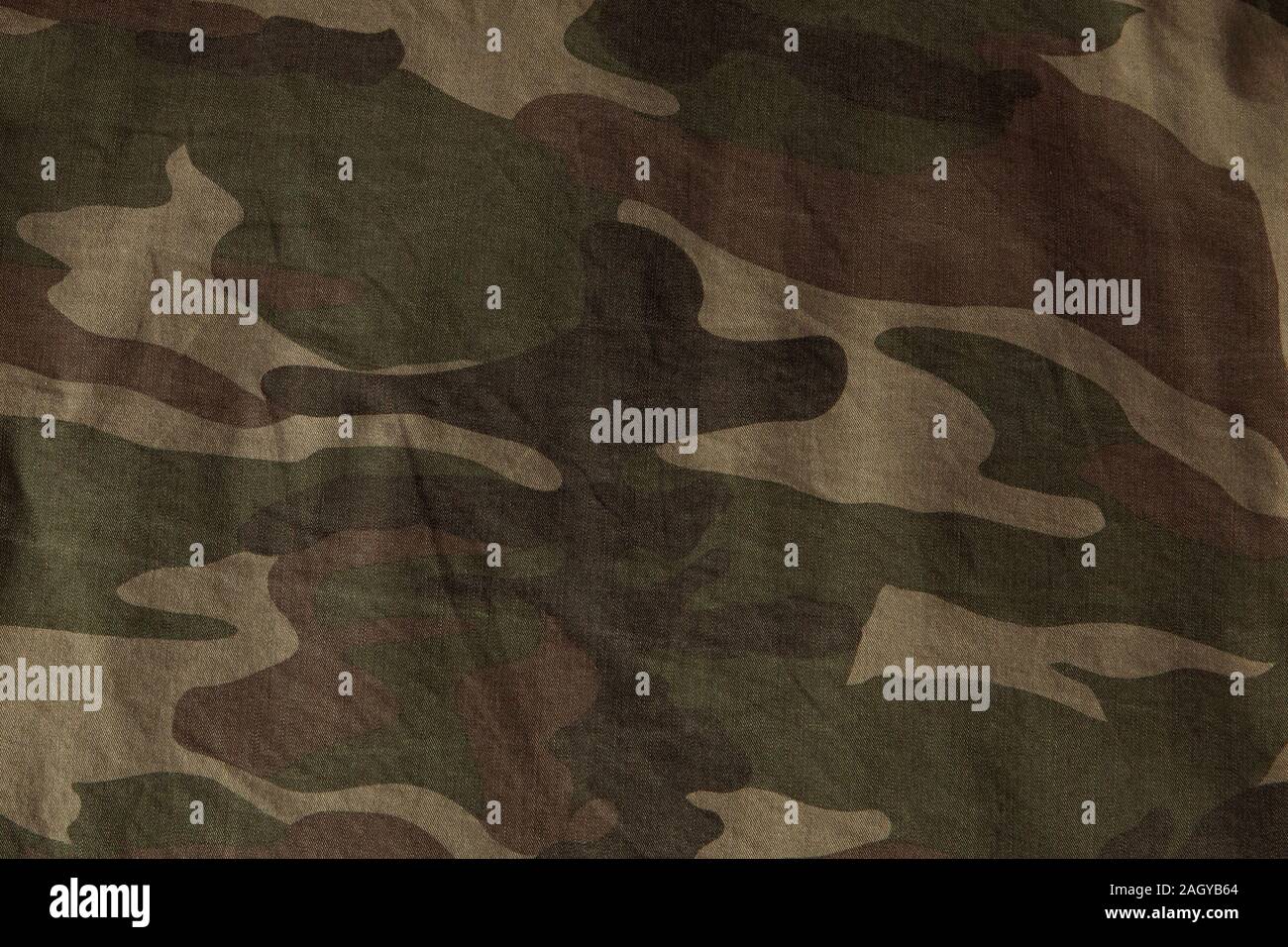 Closeup of military uniform surface. Texture of fabric, close-up ...