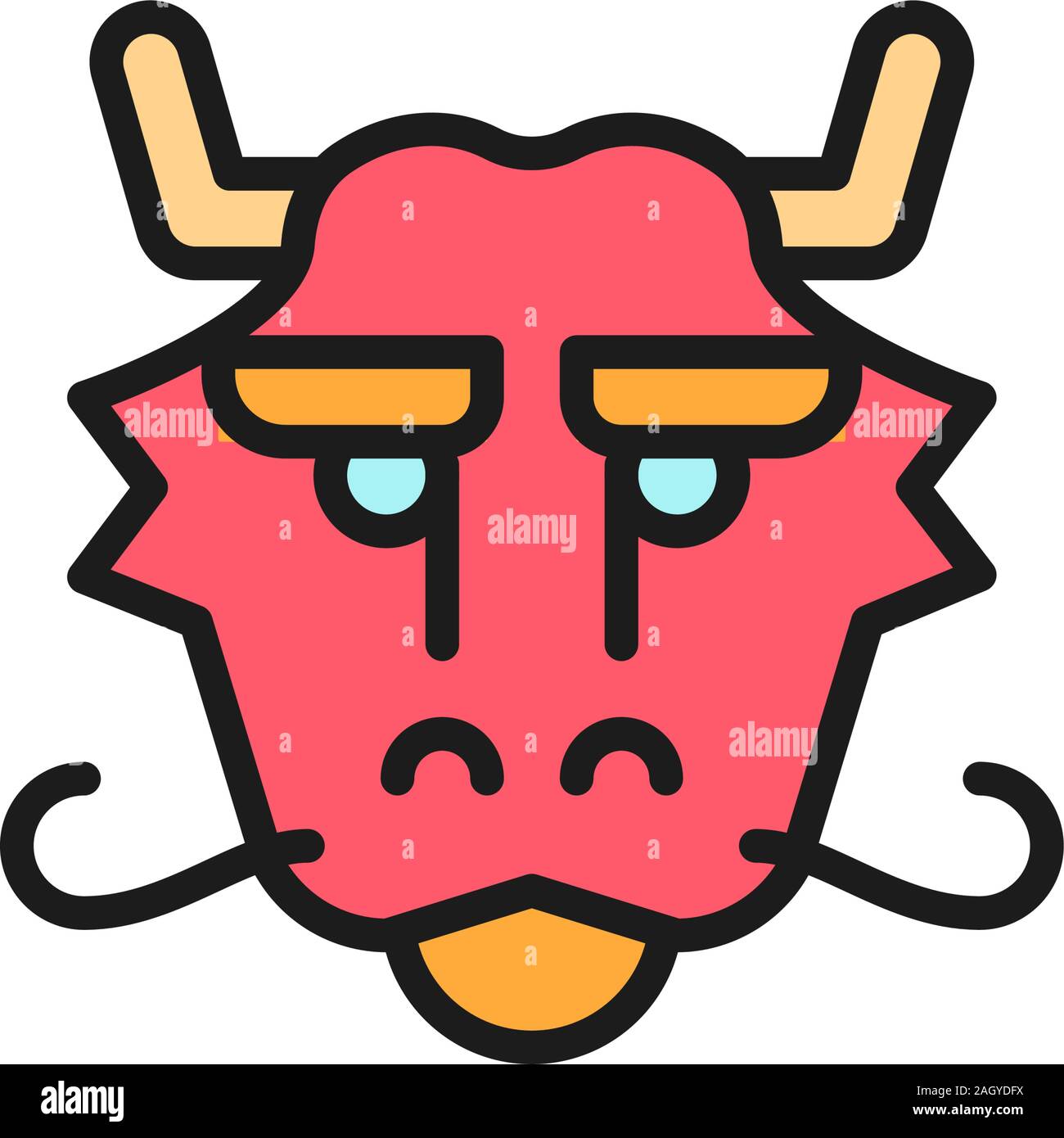 Dragon head beijing Stock Vector Images - Alamy