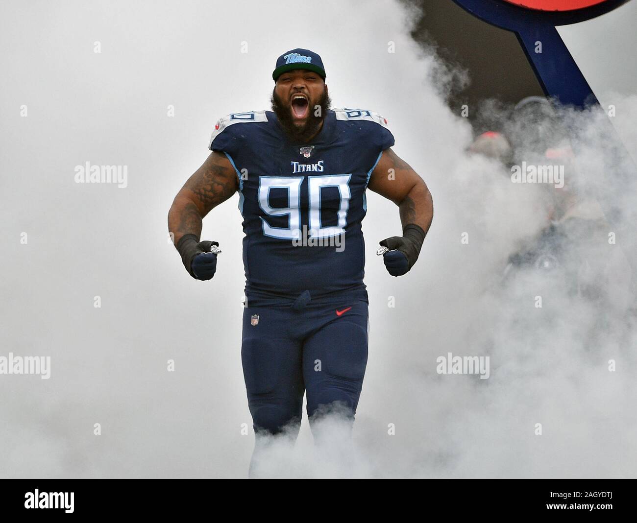 Nashville TN, USA. 22nd Dec, 2019. USA Tennessee Titans defensive end ...
