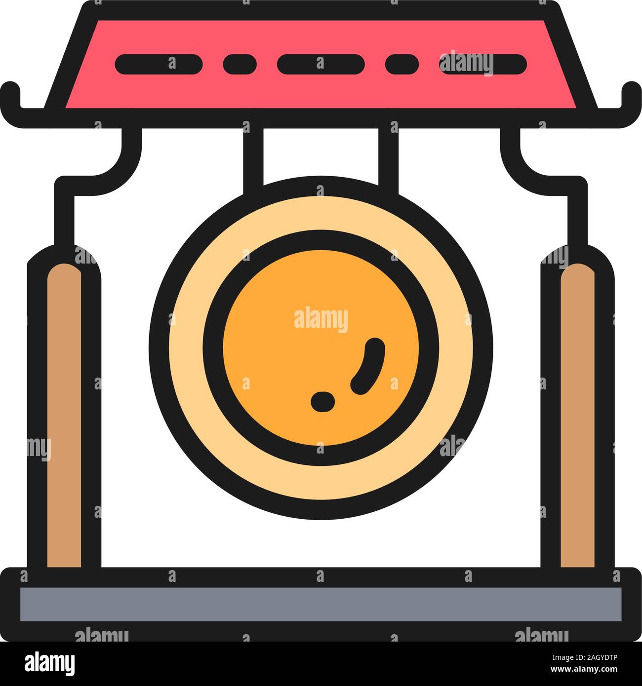 Gong instrument china hi-res stock photography and images - Alamy