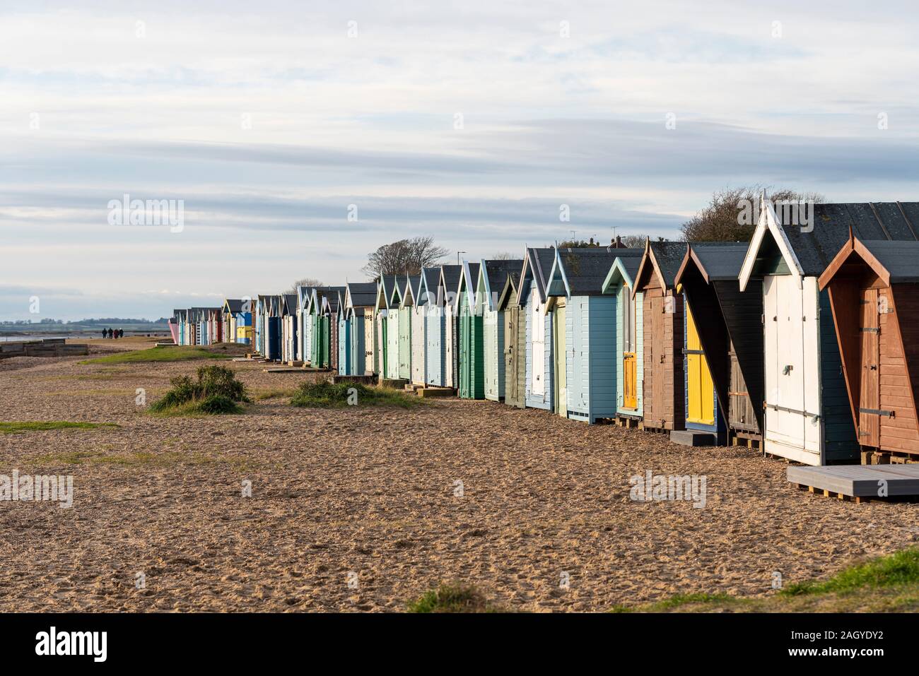 Line of huts hi-res stock photography and images - Alamy
