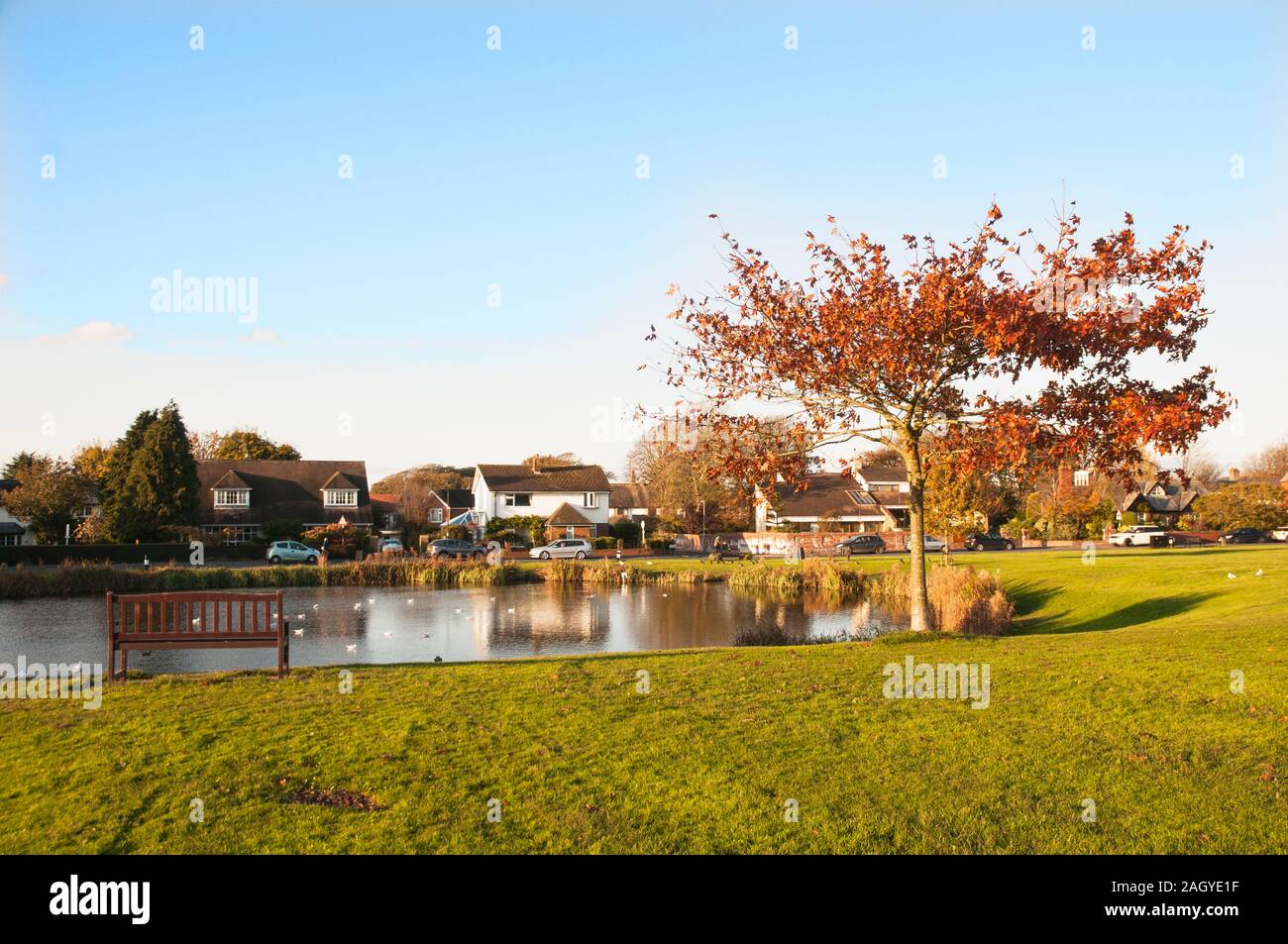 English village green hi-res stock photography and images - Alamy