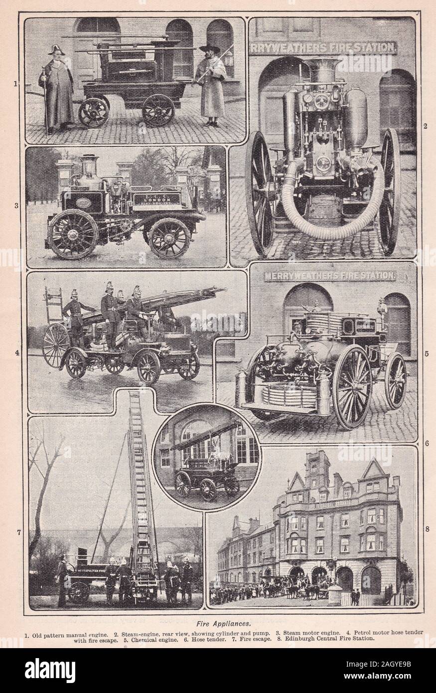 Fire engine 1800s hi-res stock photography and images - Alamy