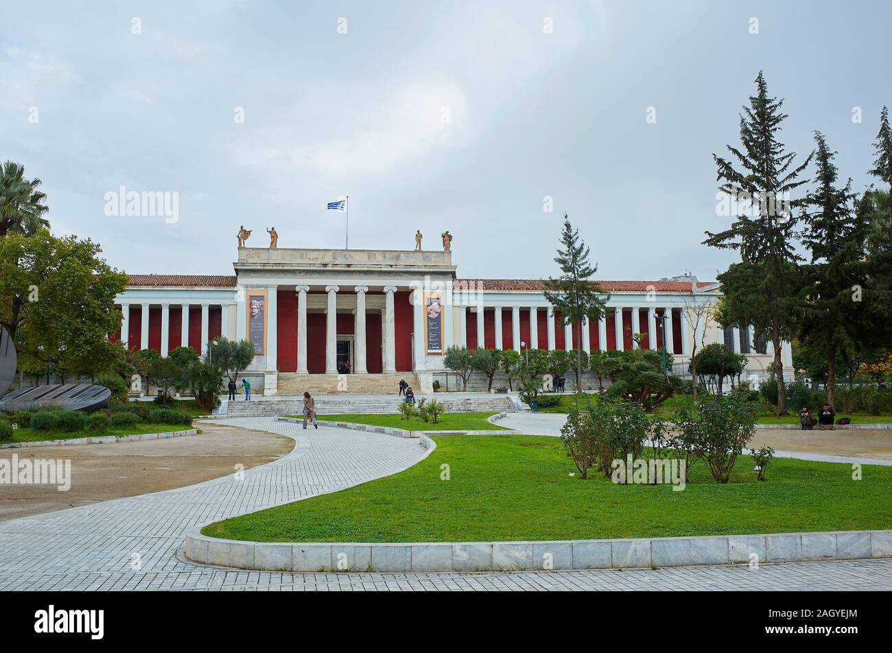 Athens national archaeological museum Stock Photo - Alamy