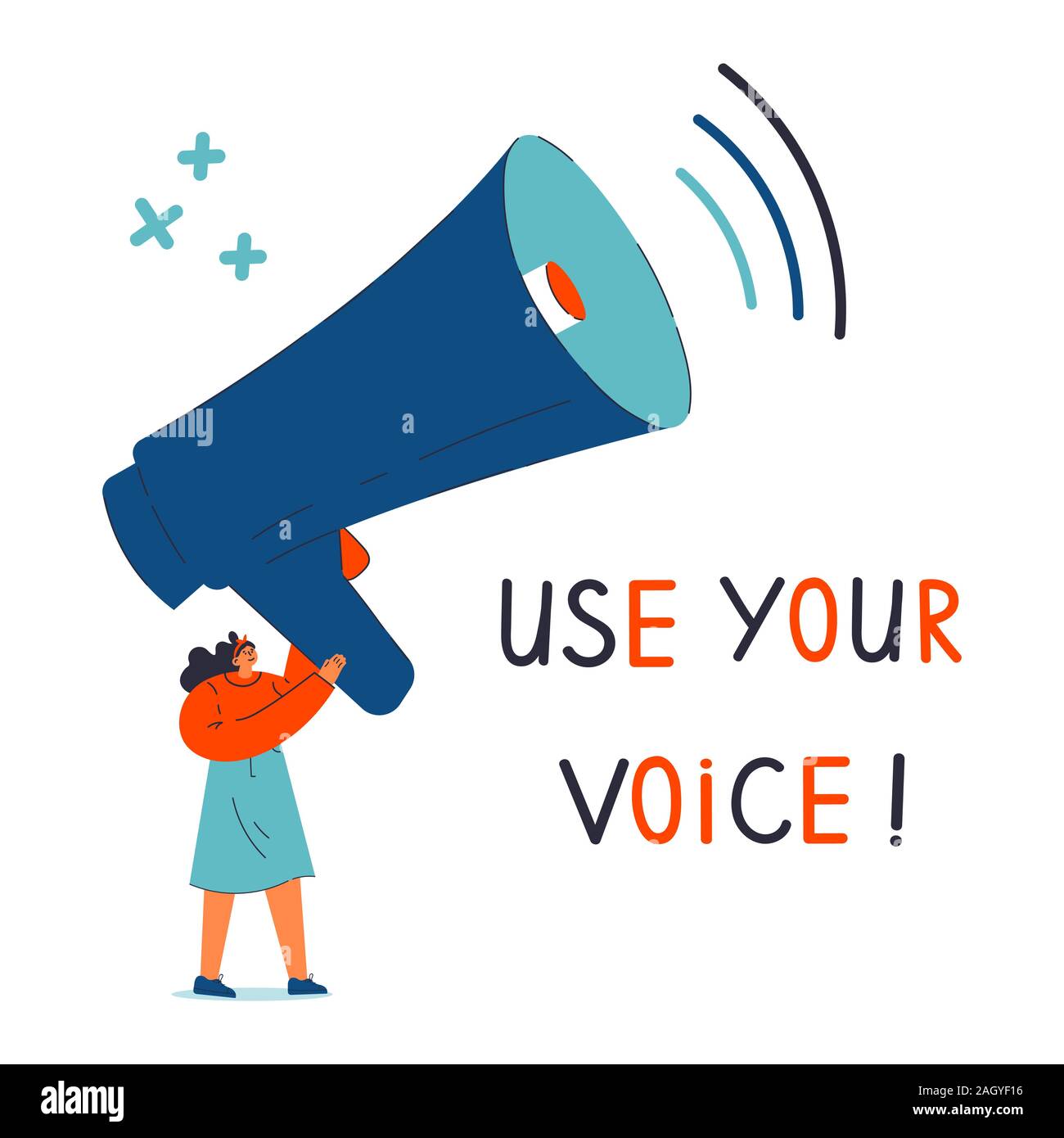 Strong young women Cut Out Stock Images & Pictures - Alamy