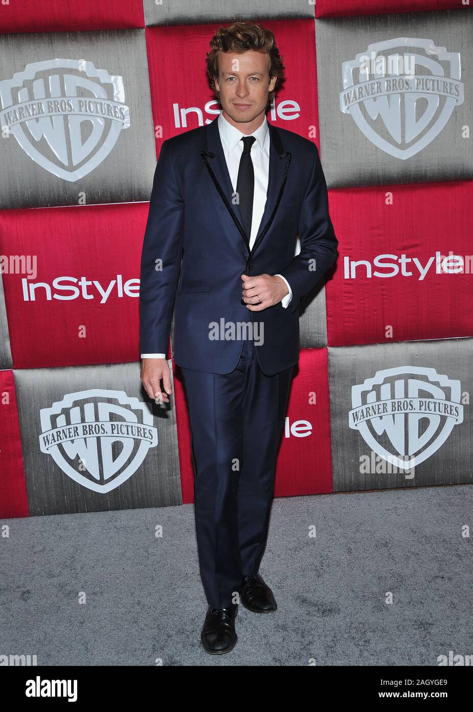Simon Baker - In Style Party after the Golden Globe Awards at the ...