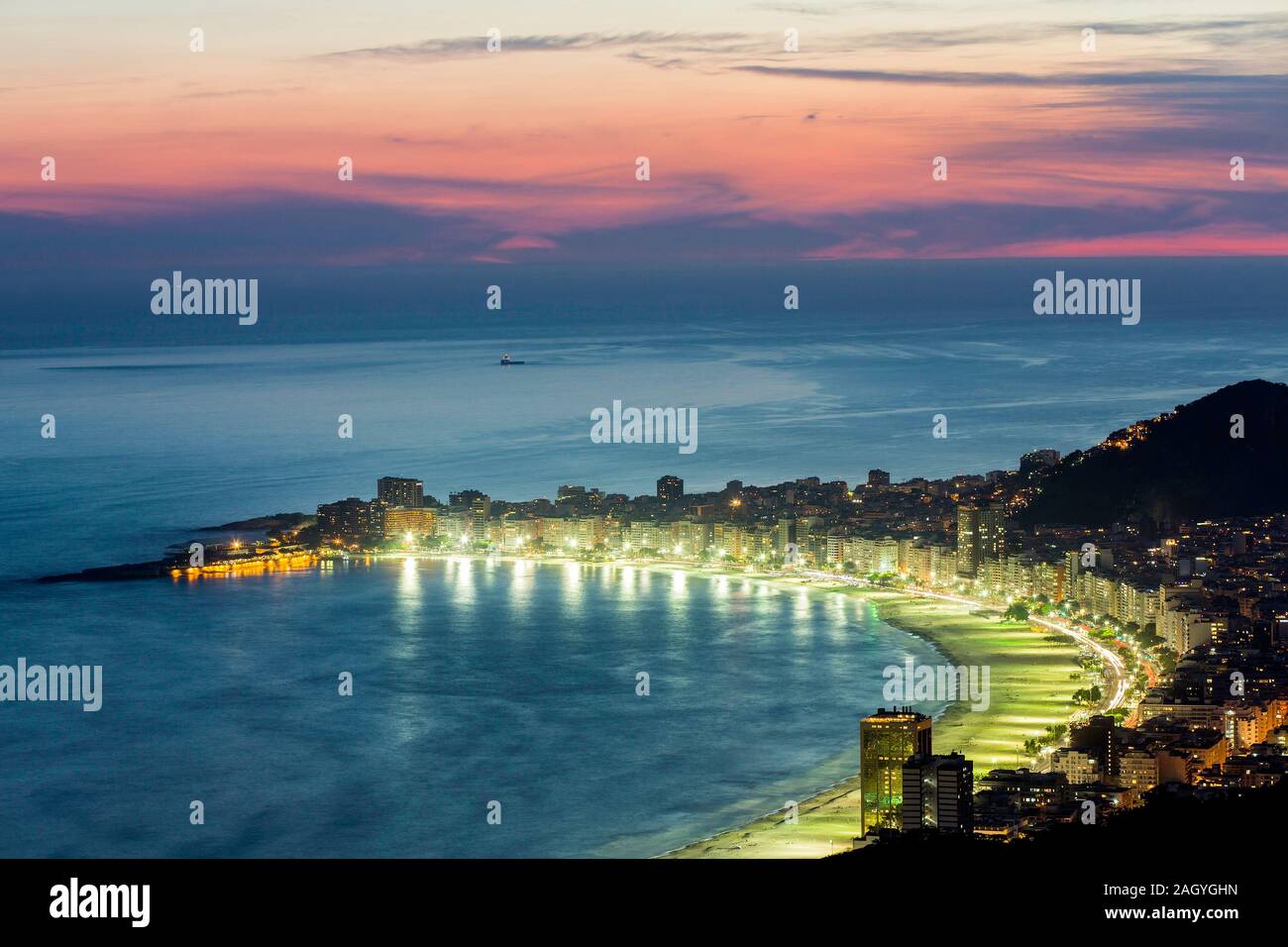 Rio brazil copacabana beach beautiful hi-res stock photography and ...