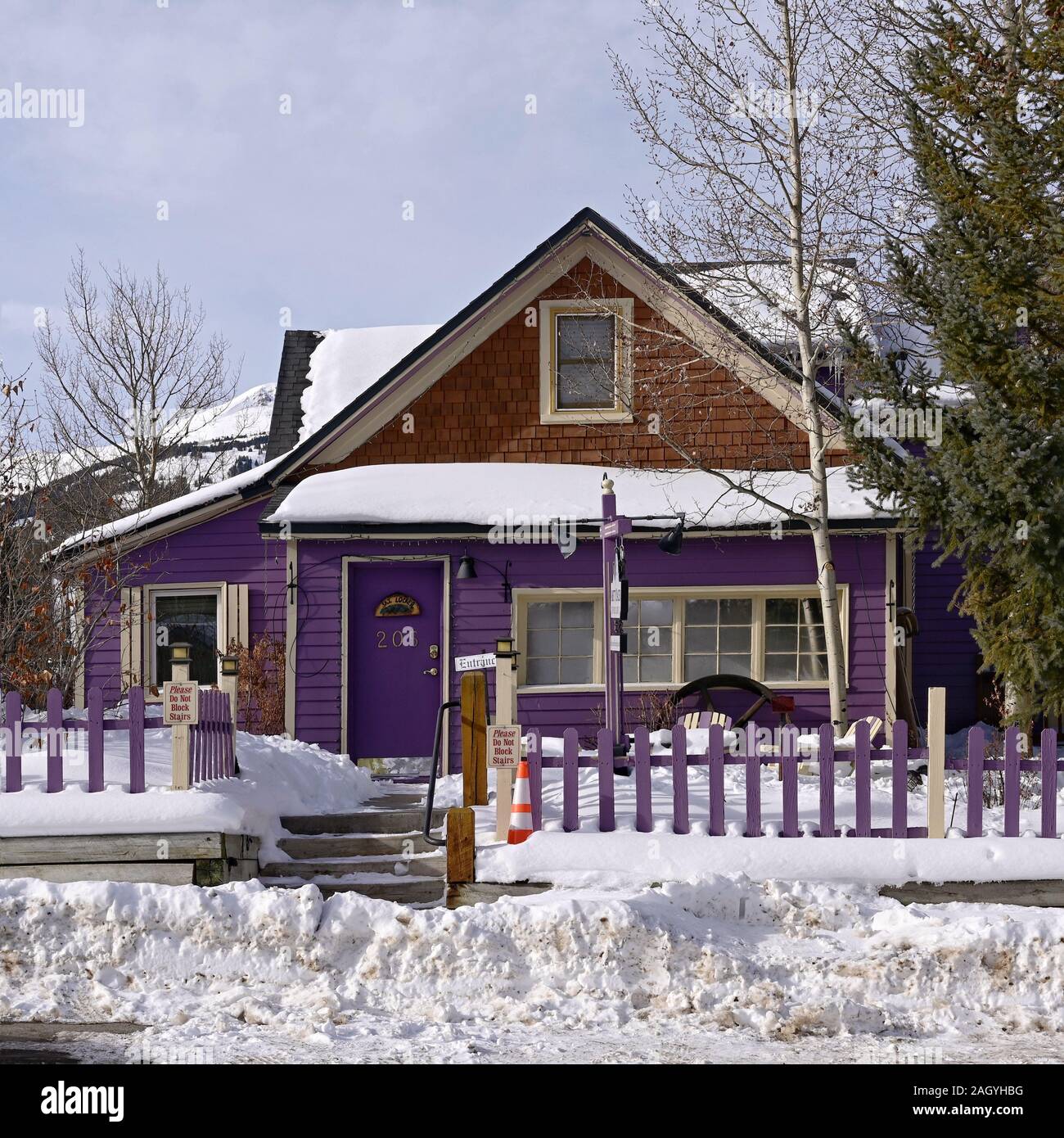 Breckenridge house hi-res stock photography and images - Alamy