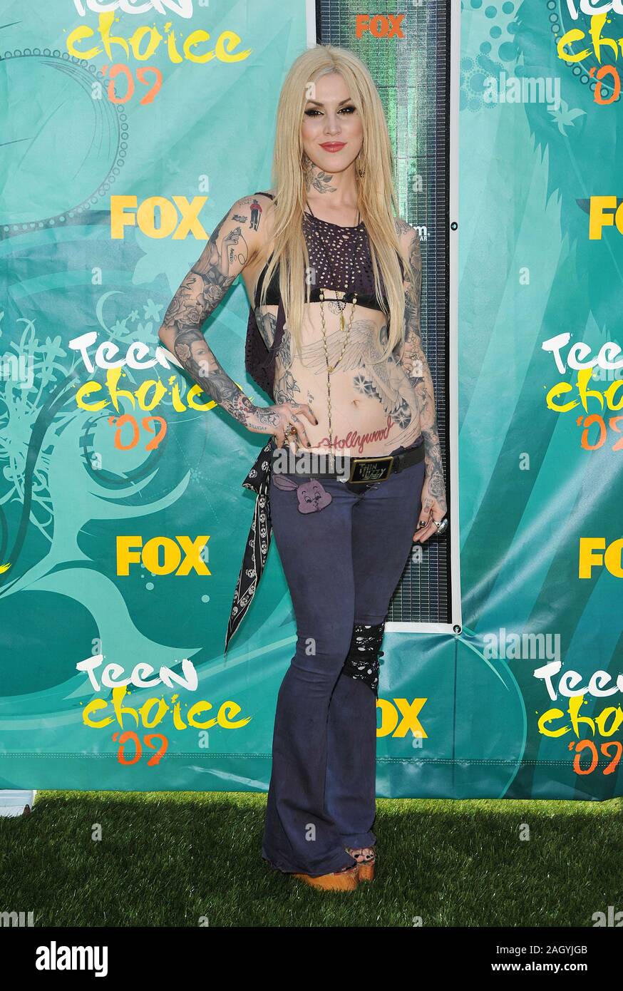 Cat Von D - Teen Choice Awards 2009 at the Universal Amphitheatre in ...