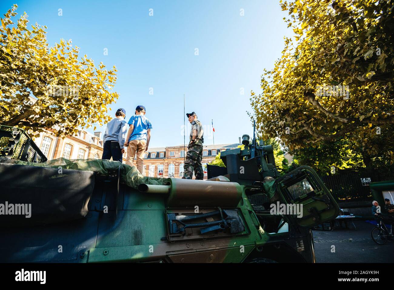 Rooftop french police hi-res stock photography and images - Alamy