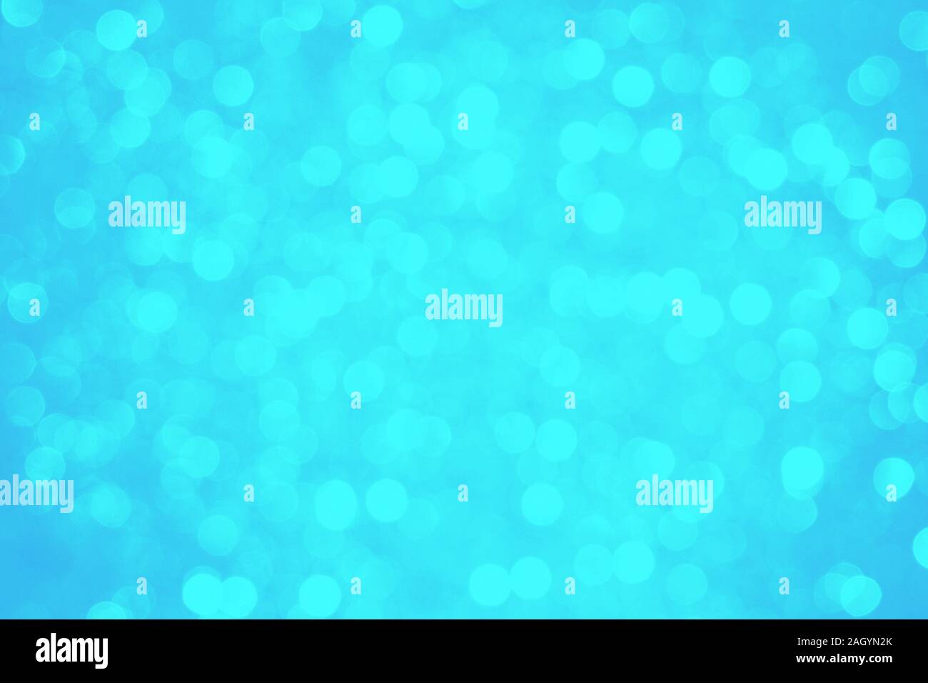 Aquamarine turquoise ultra aqua color background, blurred lights ...