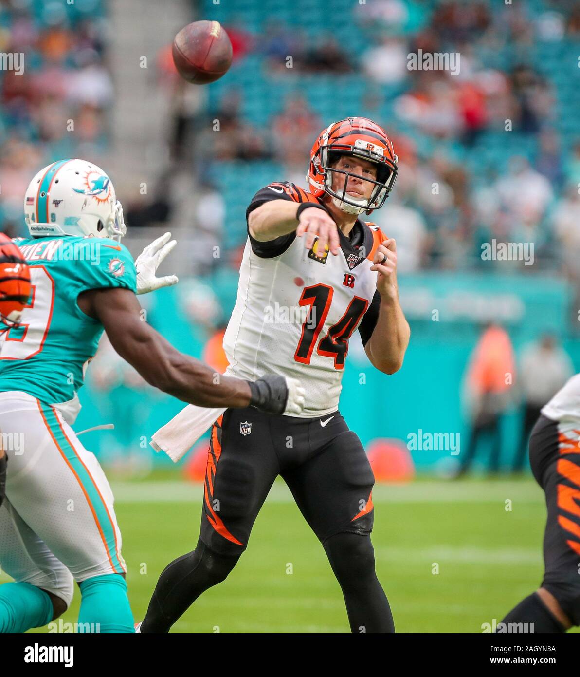Miami Gardens, Florida, USA. 22nd Dec, 2019. Cincinnati Bengals ...