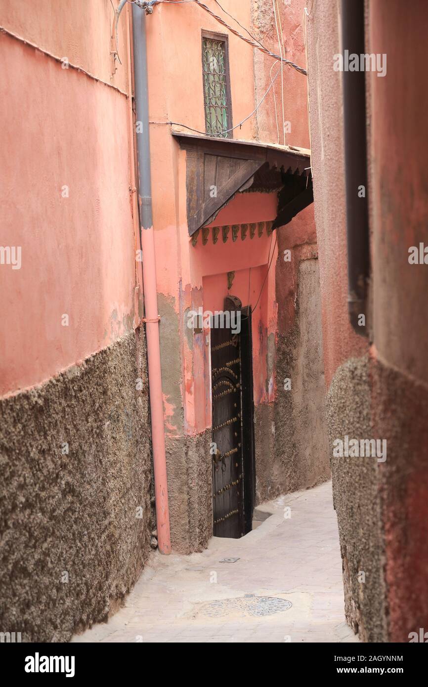 Old City, Medina, UNESCO World Heritage Site, Marrakesh, Marrakech ...
