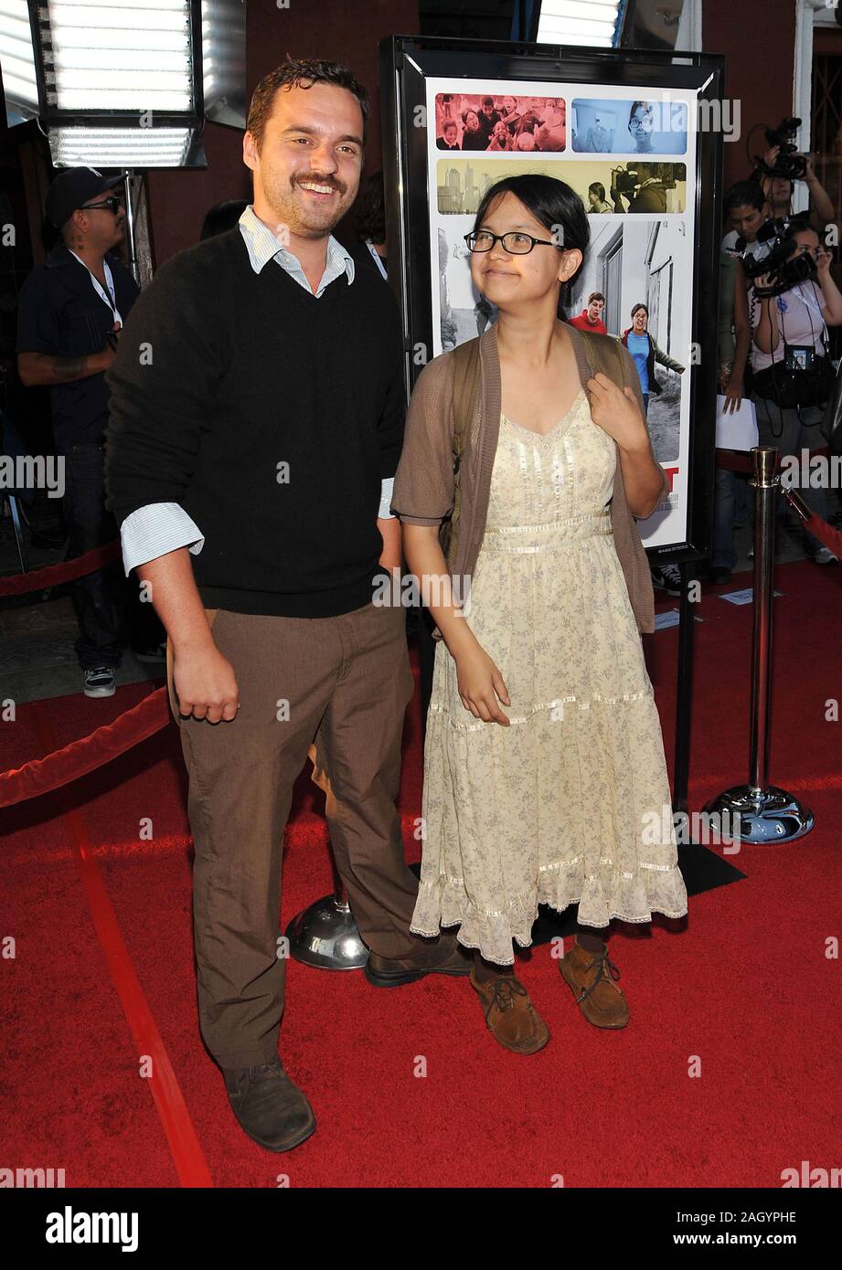 Charlene Yi and Jake Johnson - Paper Heart Premiere at the Vista ...